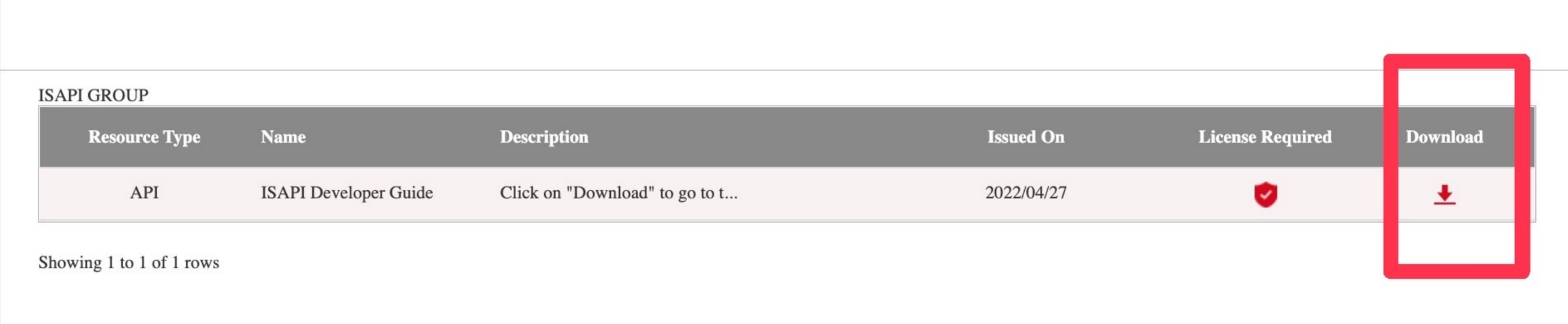 การขอใช้งาน ISAPI หรือ Open API สำหรับนักพัฒนามืออาชีพ